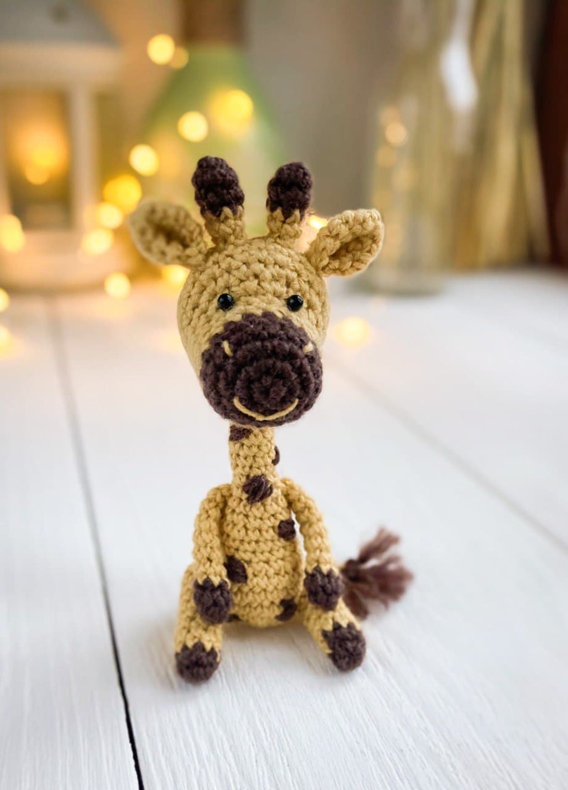 Giraffe Crochet Toy Pattern Amigurumi Mini Giraffe Pattern - Etsy