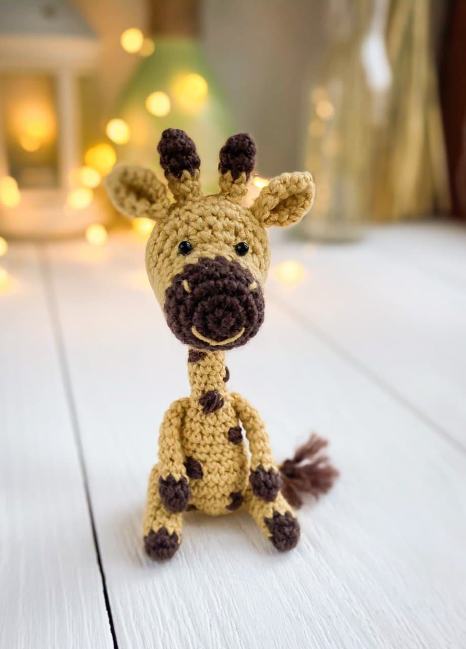 Giraffe Crochet Toy Pattern Amigurumi Mini Giraffe Pattern - Etsy