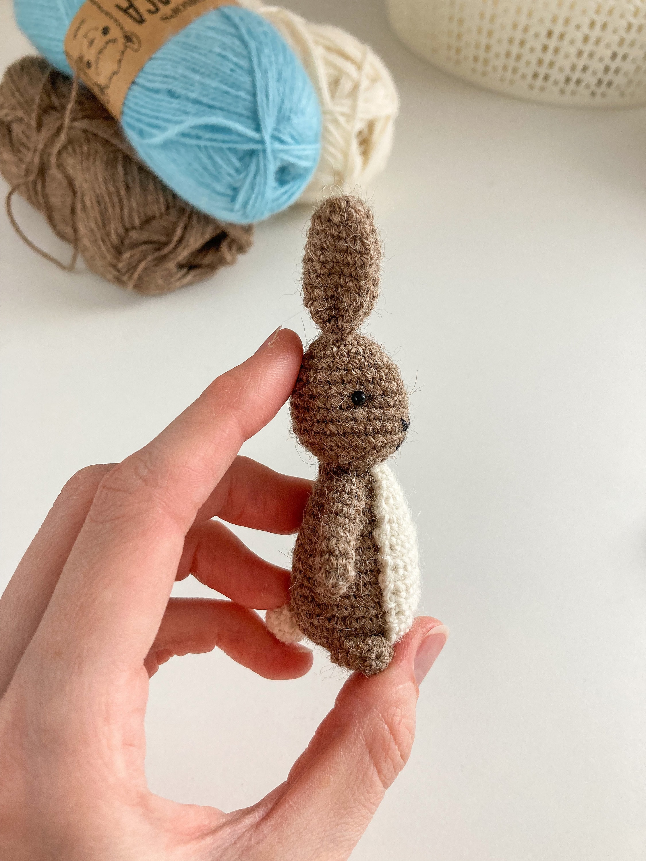 Bunny Amigurumi Pattern, Crochet Rabbit Pattern, Crochet Tutorial, Toys ...