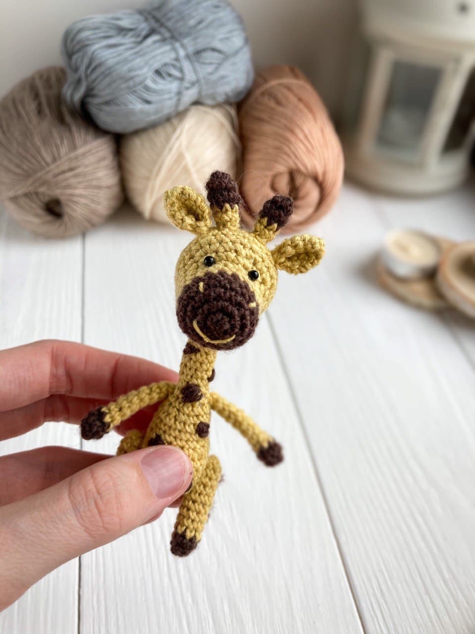 Giraffe Crochet Toy Pattern Amigurumi Mini Giraffe Pattern - Etsy