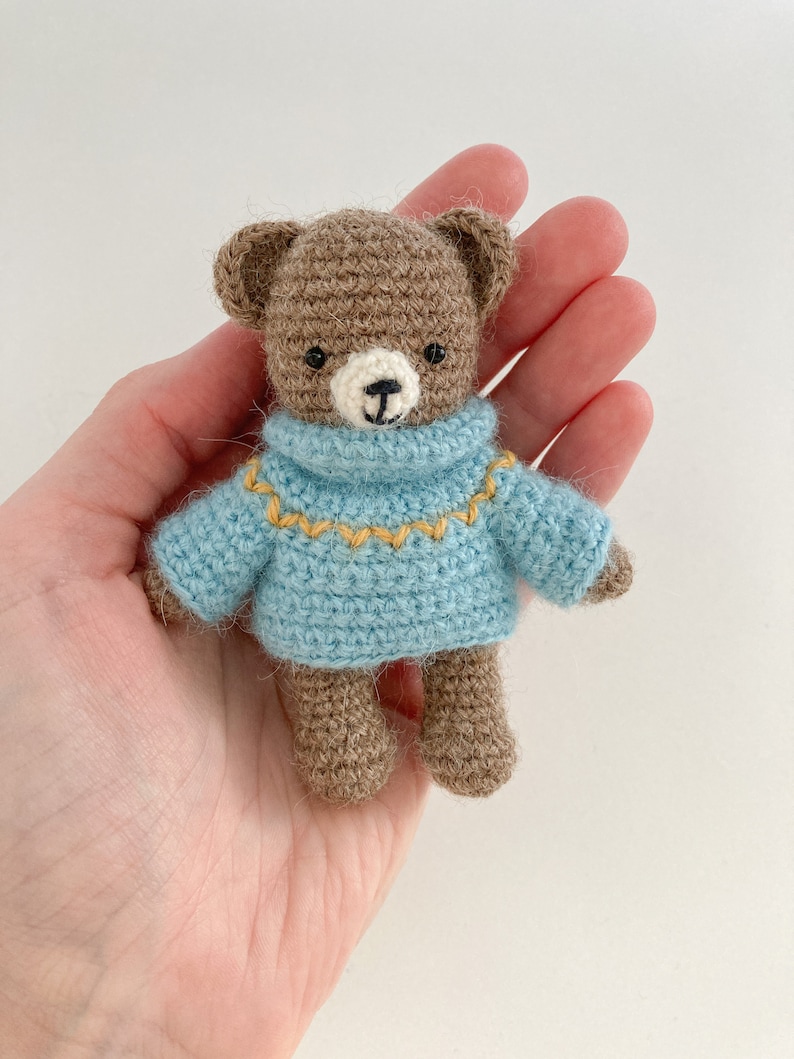 Crochet Pattern Bear With Set of Clothes VIDEO Amigurumi - Etsy