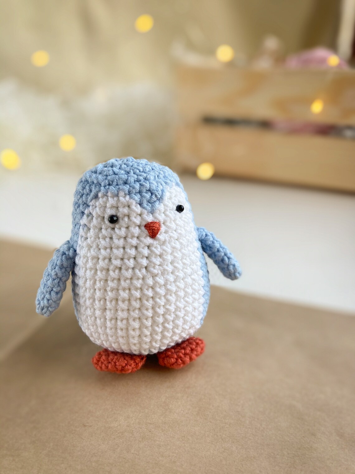 Little Penguin Crochet Pattern, Amigurumi Mini Pengiun, PDF Crochet ...