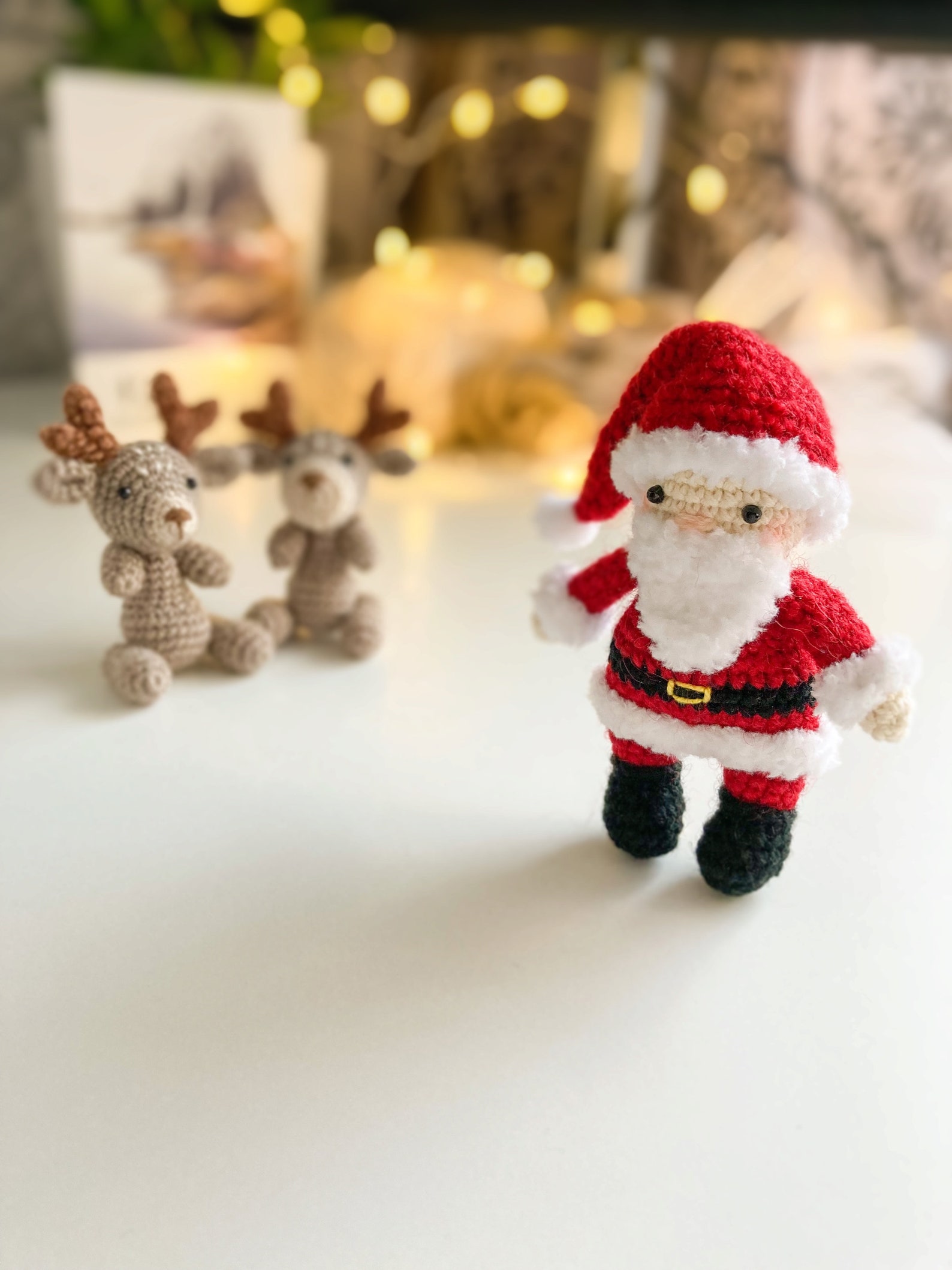Mini Santa Amigurumi Pattern Crochet Christmas Pattern | Etsy