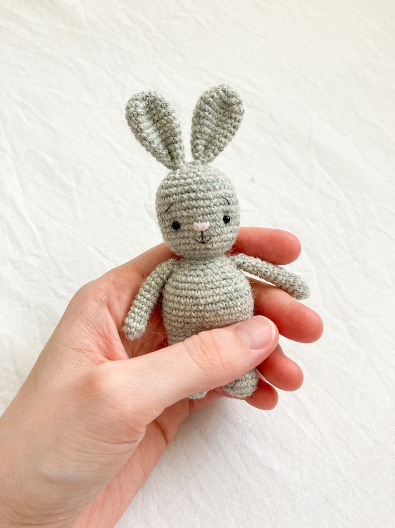 Little Rabbit Crochet Pattern Amigurumi Bunny Pattern - Etsy