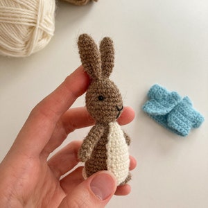 Peter Rabbit Amigurumi Pattern, Crochet Bunny Pattern, Crochet Tutorial ...