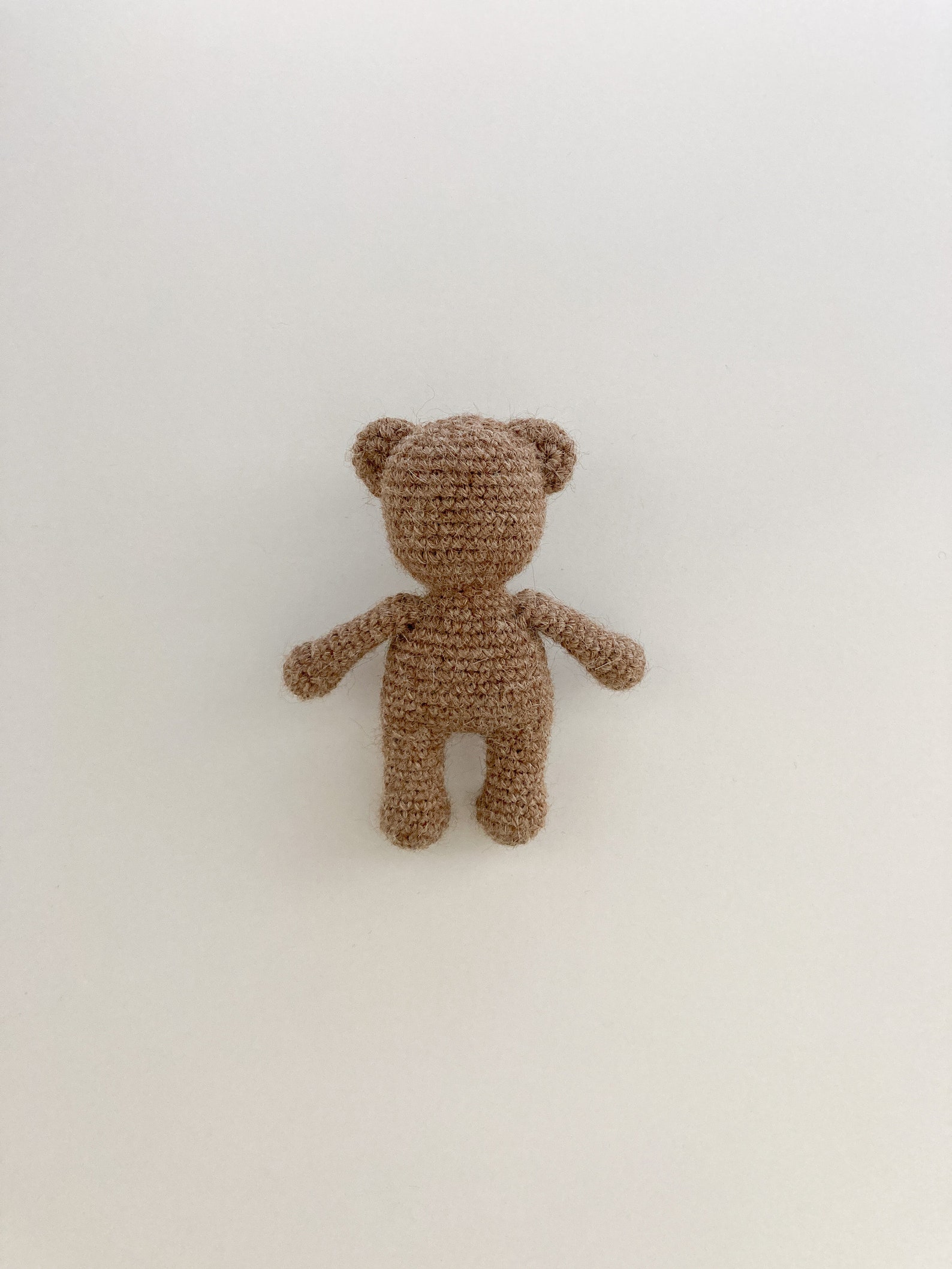 Mini Teddy Bear Crochet Toy Pattern, Amigurumi Crochet Plush Bear ...