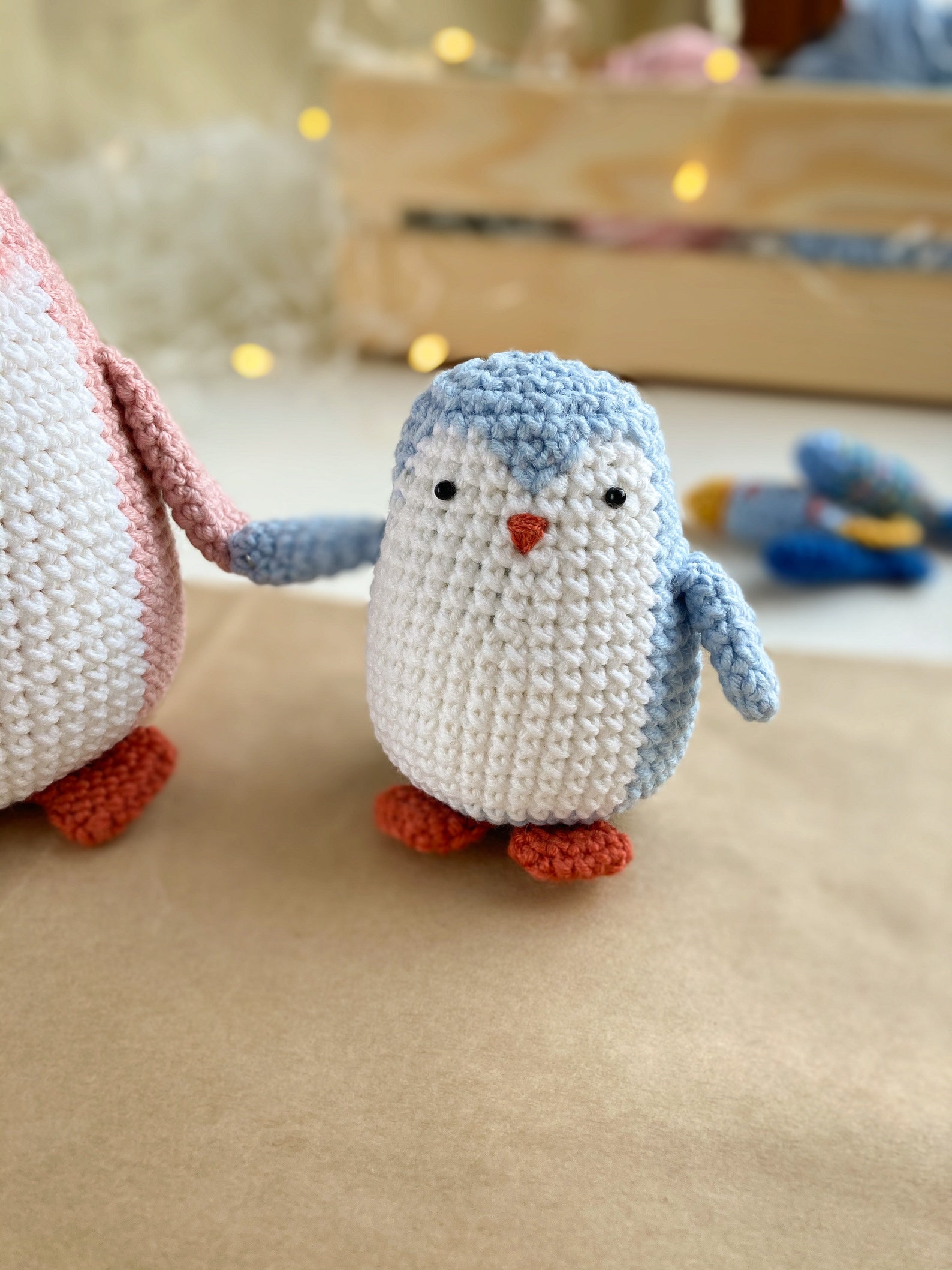Little Penguin Crochet Pattern, Amigurumi Mini Pengiun, PDF Crochet ...