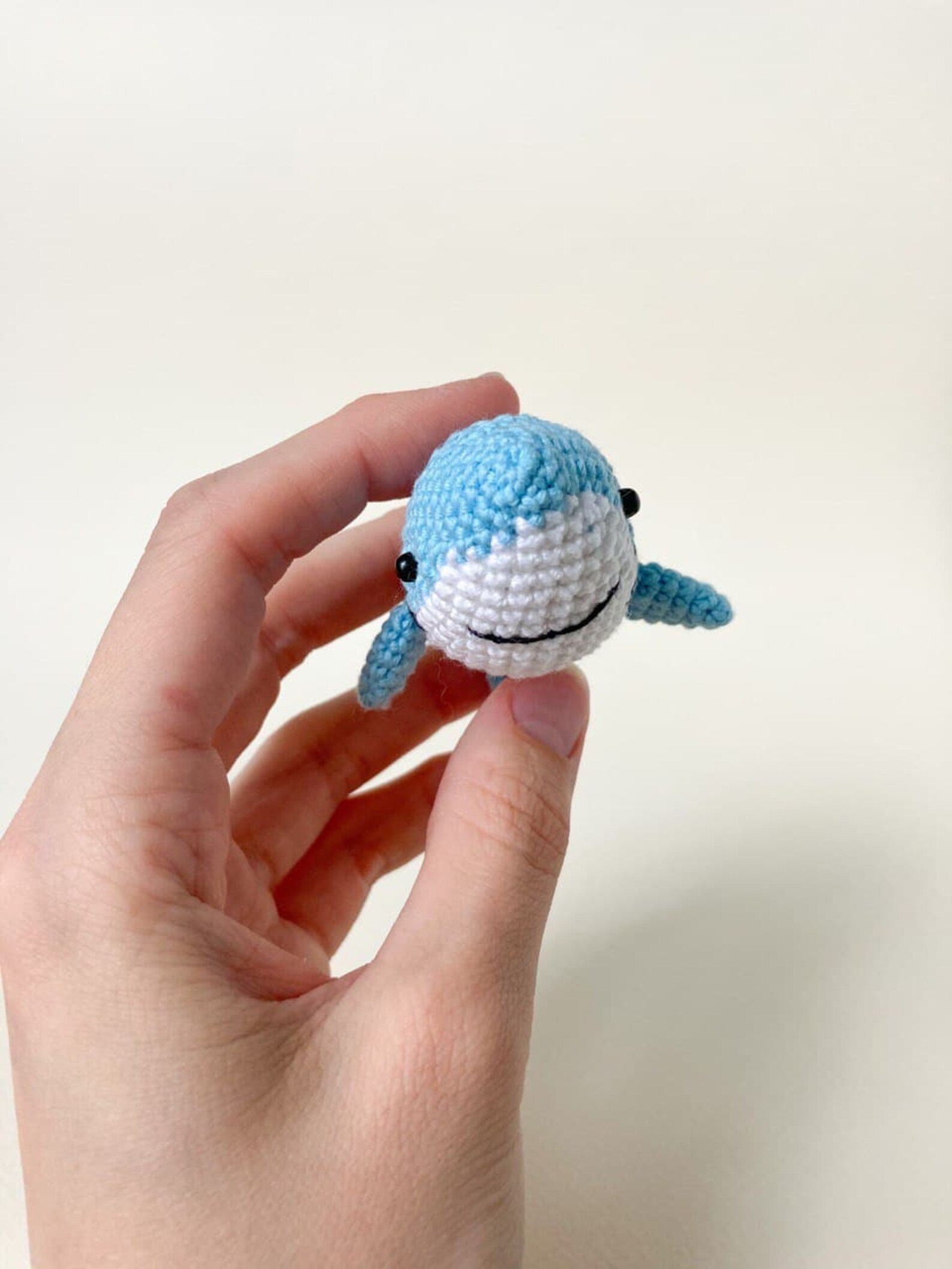 Baby Shark Mini Crochet Toy Pattern Mini Amigurumi Shark - Etsy