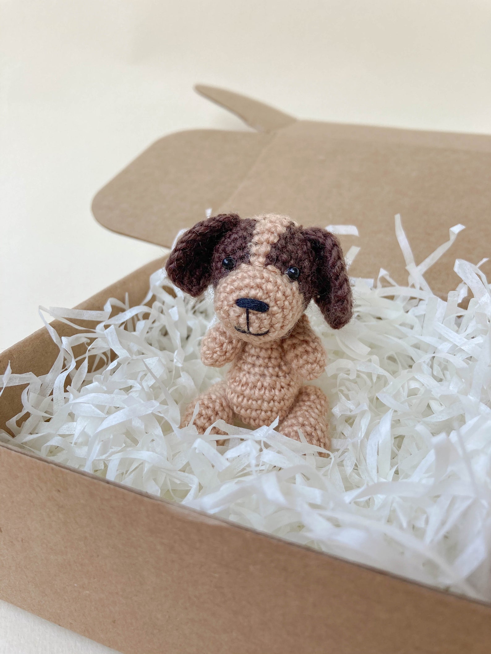 Puppy Dog Crochet Toy Pattern, Amigurumi Mini Dog Pattern, Crochet ...