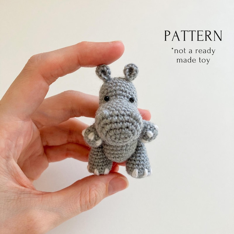 Cute Kawaii Hippo - Etsy UK