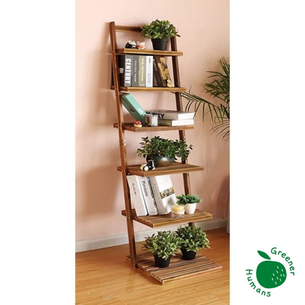 Wooden Ladder Shelf - Etsy