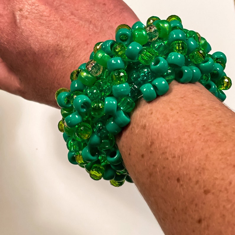 Kandi Cuff, Kandi Bracelet, 3D Kandi Cuff, Rave Bracelet, Candy Cuff ...