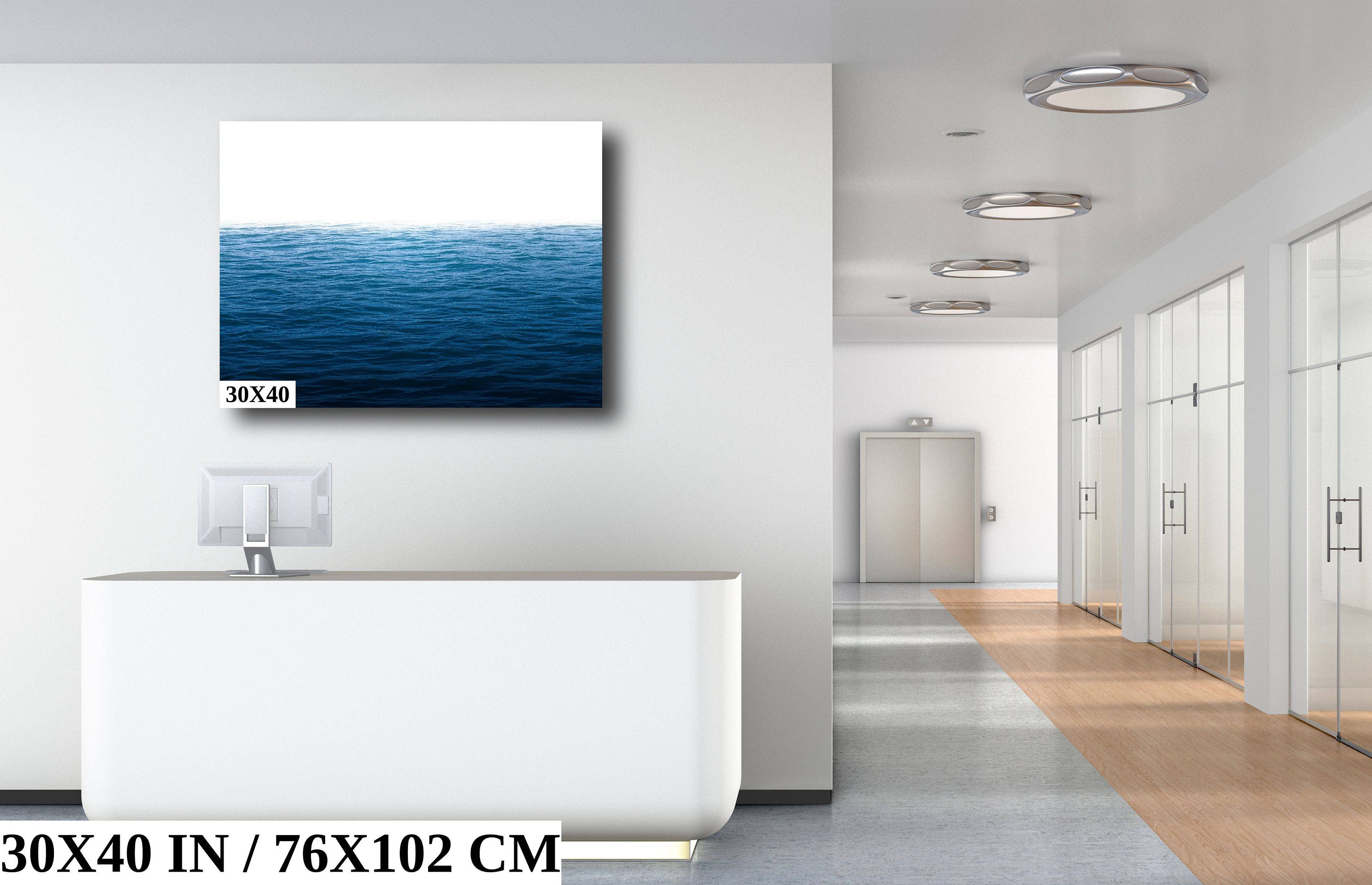 Ocean Mist - Blue - Etsy