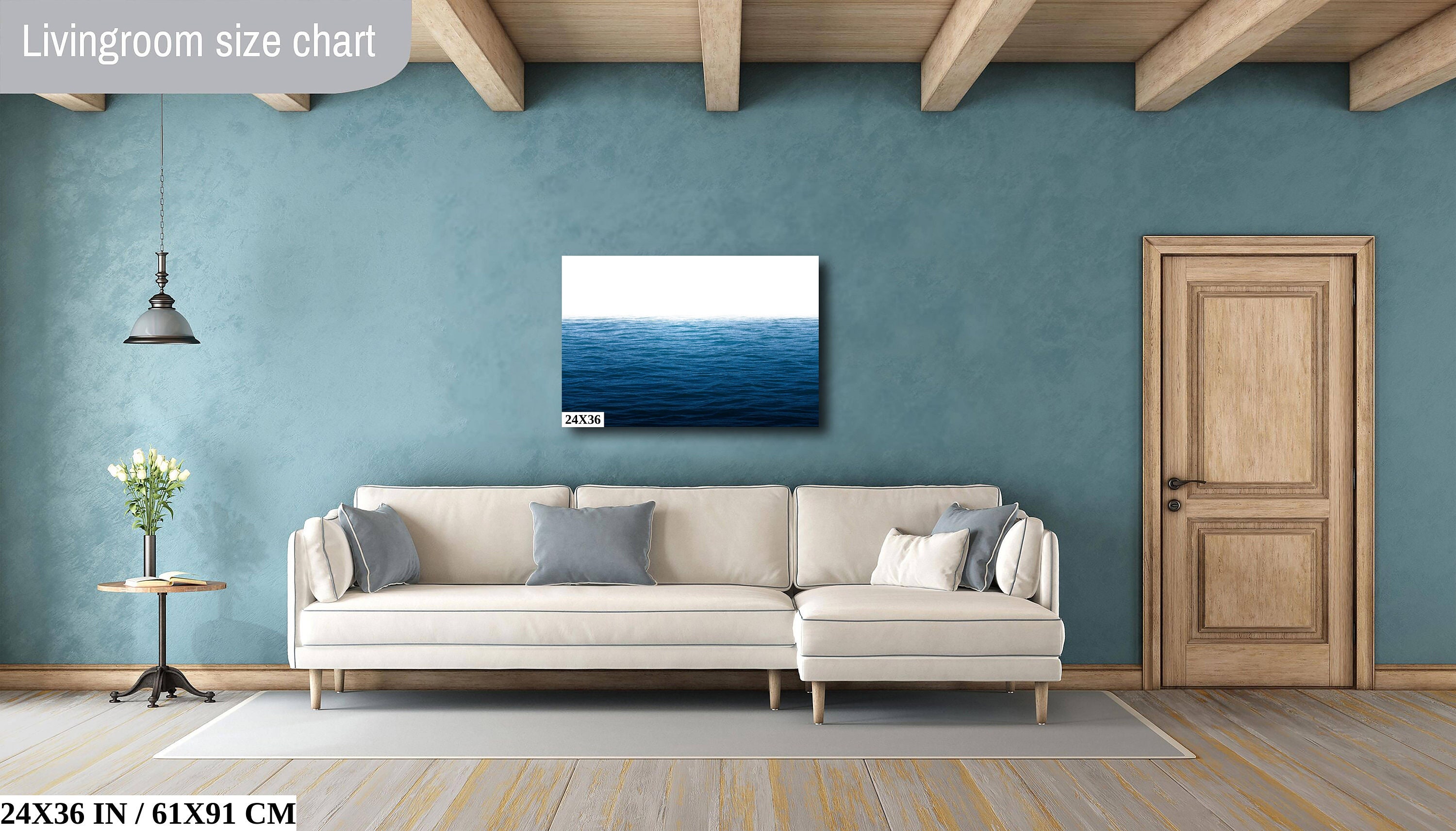 Ocean Mist - Blue - Etsy