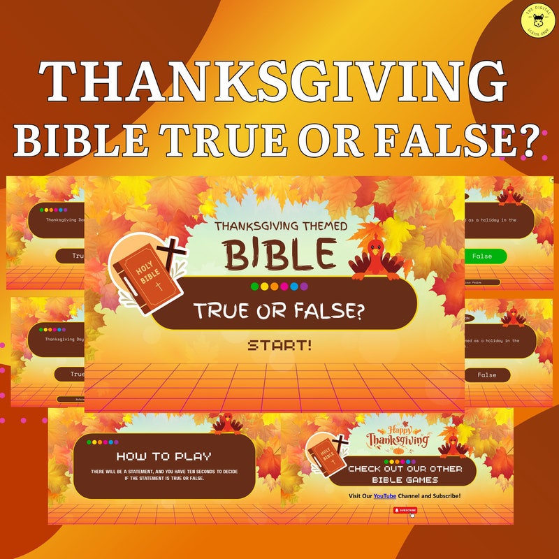 Thanksgiving Jeopardy - Etsy