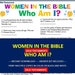 Women in the Bible Game Printable Women of the Bible Old Testament Quiz ...