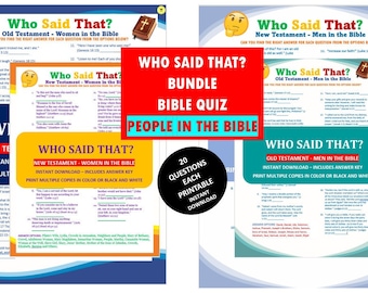 Women in the Bible Game Printable | Women of the Bible Old Testament ...