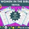 Bible Trivia | Guess the Women | Who Was Jesus Talking To? Game ...