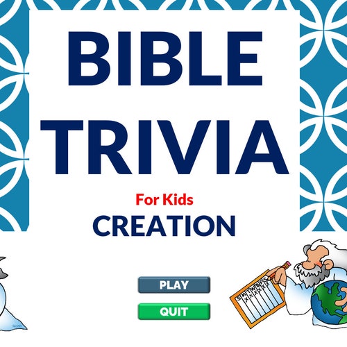 Bible Trivia - Etsy