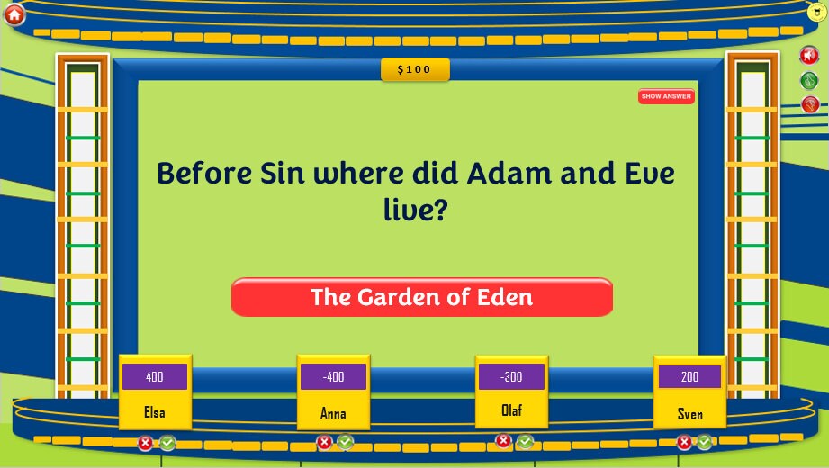 Bible Jeopardy Game: Church Trivia, Zoom Activity (windows PC) - Etsy