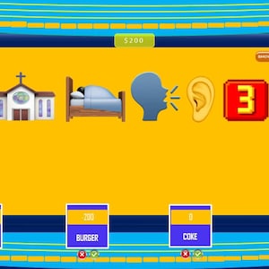 Bible Emoji Jeopardy Game: Zoom Activity for Kids & Adults (instant ...