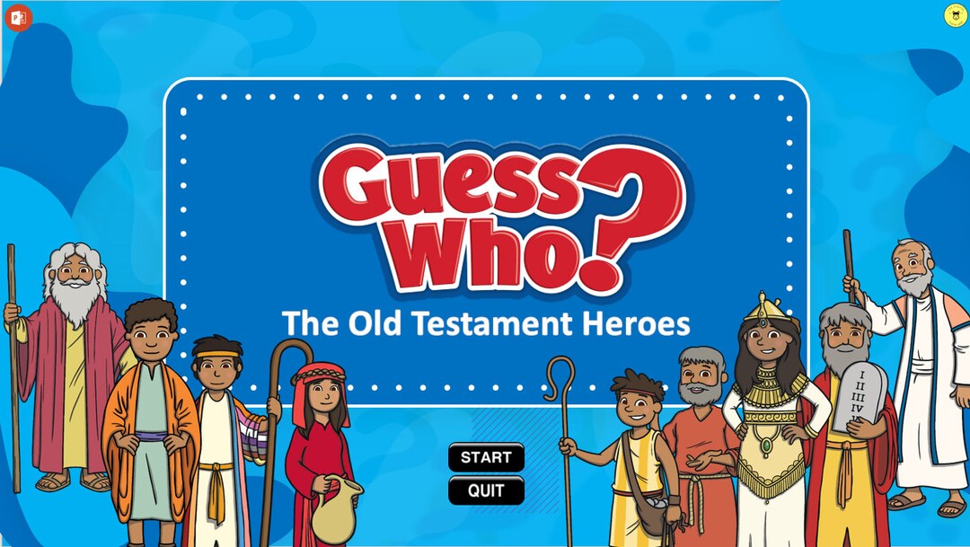Guess Me Old Testament Game | Who Am I Game | Sunday School Party Game ...