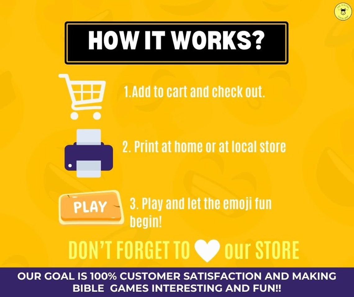 Bible Prophets Emoji Game: Church Study Quiz (instant Download) - Etsy