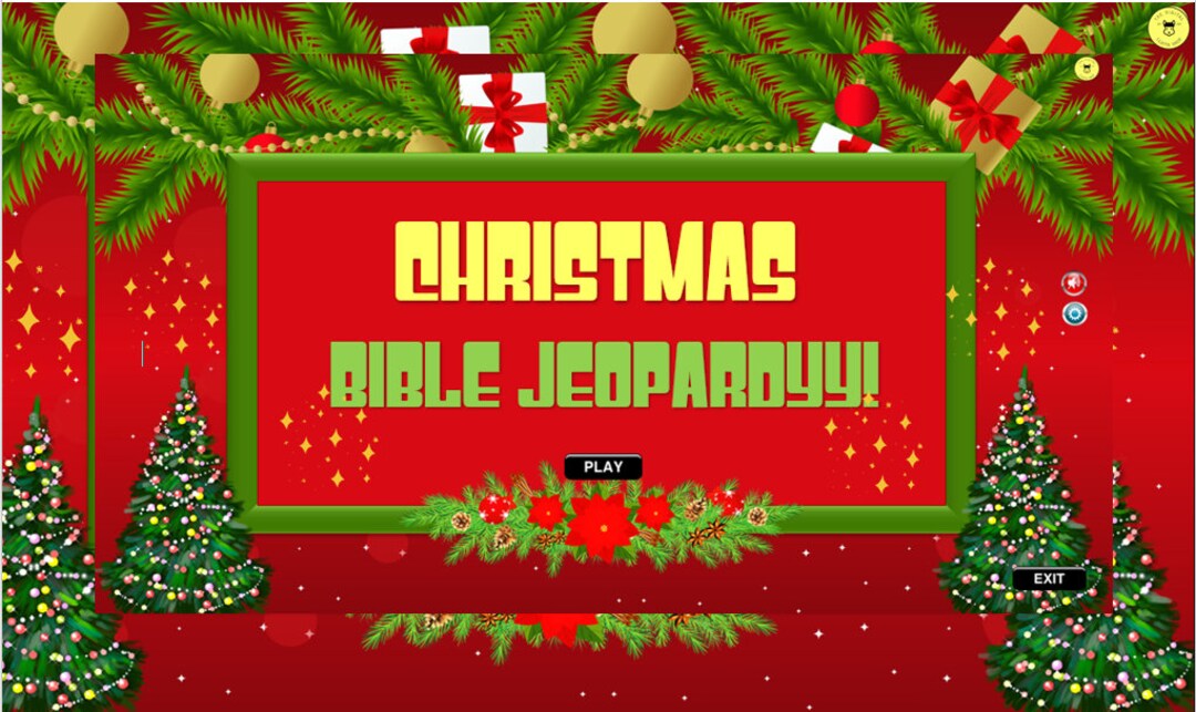 Christmas Bible Jeopardy Powerpoint Game: Family Church Activity ...