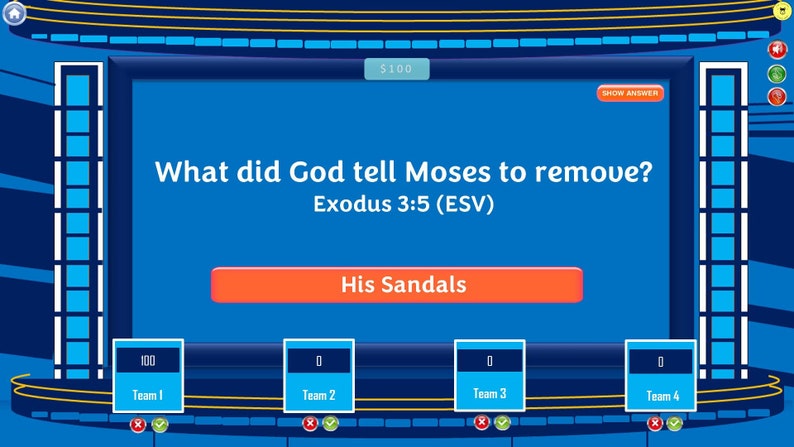 Bible Stories Jeopardy Game: Church Trivia (windows PC) - Etsy