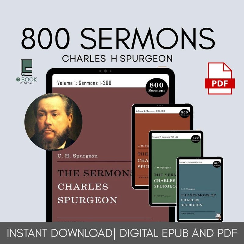 Charles Spurgeon - Etsy