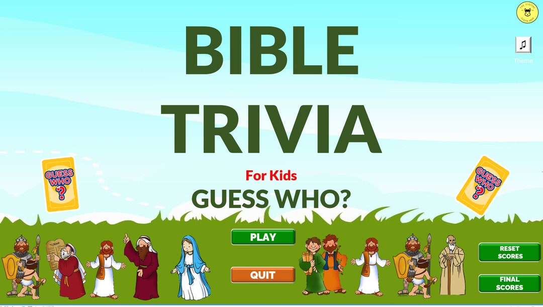 Bible Zoom Games