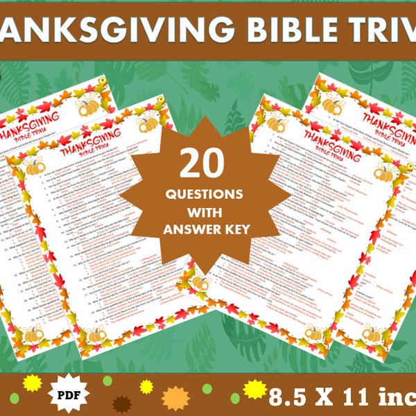 Thanksgiving Bible - Etsy