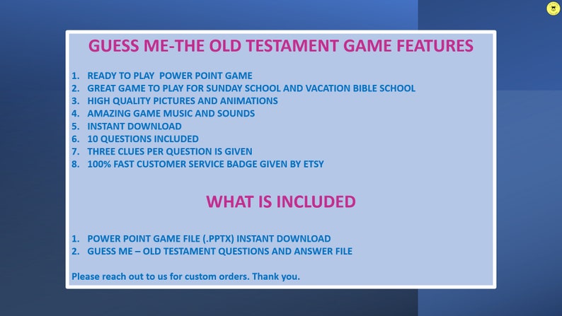 Guess Me Old Testament Game | Who Am I Game | Sunday School Party Game ...