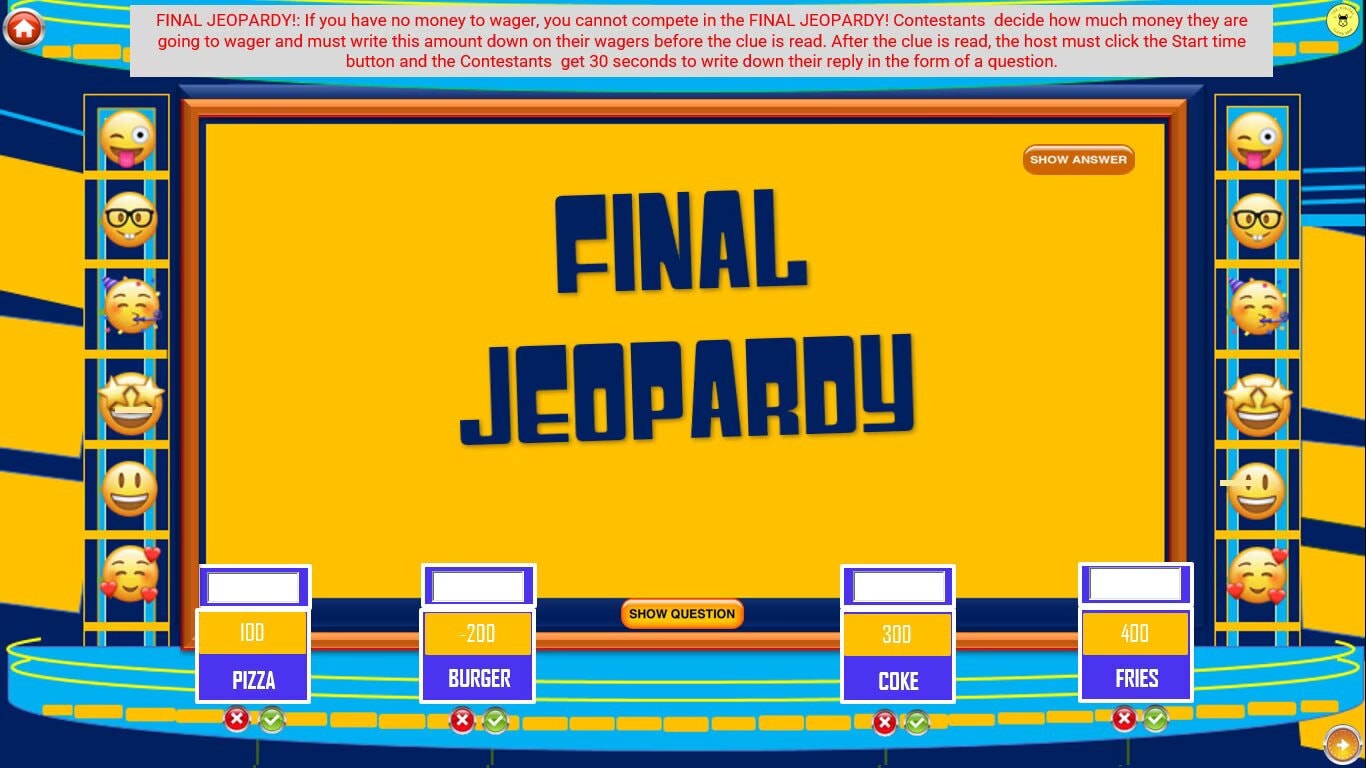 Bible Emoji Jeopardy Game: Zoom Activity for Kids & Adults (instant ...