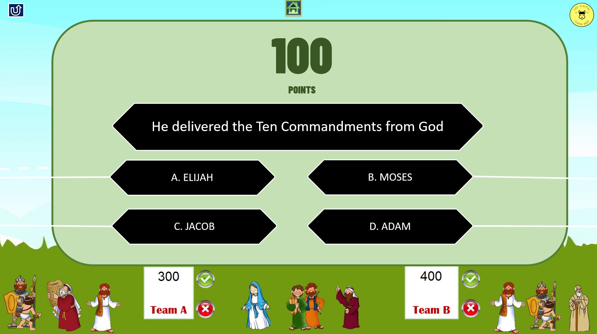 Bible Zoom Games