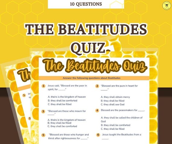 Beatitudes Game