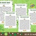 Palm Sunday Maze bible Palm Sunday Maze Game Printable Instant Download ...