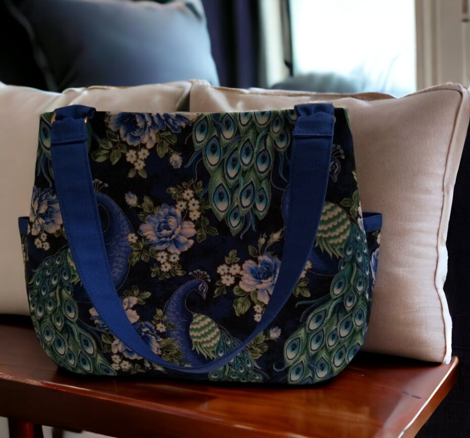 Peacock Handbag - Etsy