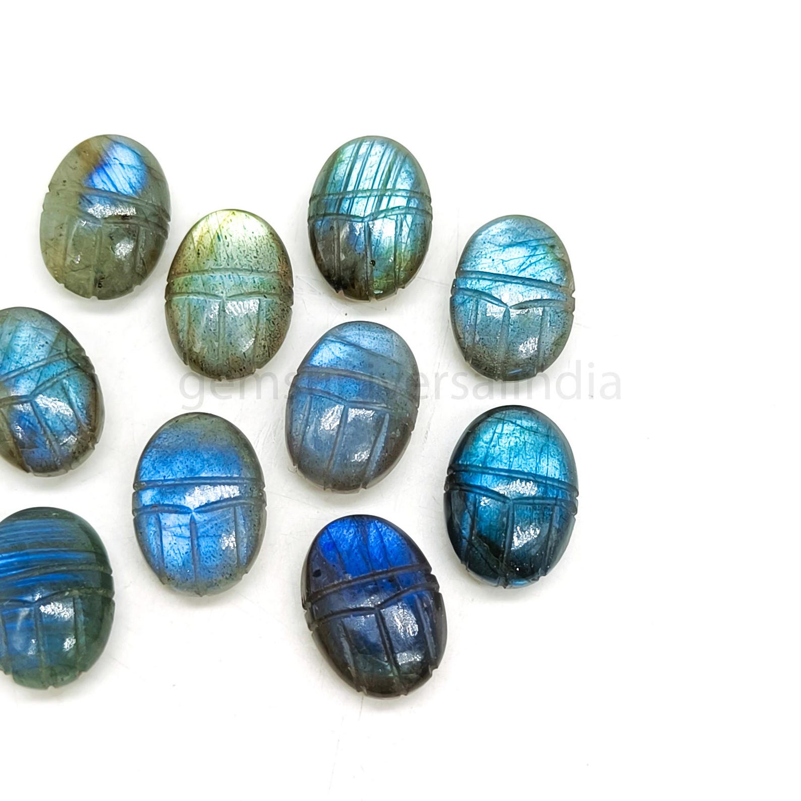Flashy Labradorite Holy Scarabs Beads, Boho Egyptian Scarabs Shape ...
