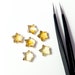 Natural Citrine Star Shape Gemstone, Faceted Hand Carved Star Beads for ...