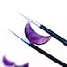 AAA Amethyst Moon Shape Briolettes, Purple Amethyst Faceted Moon Shape ...