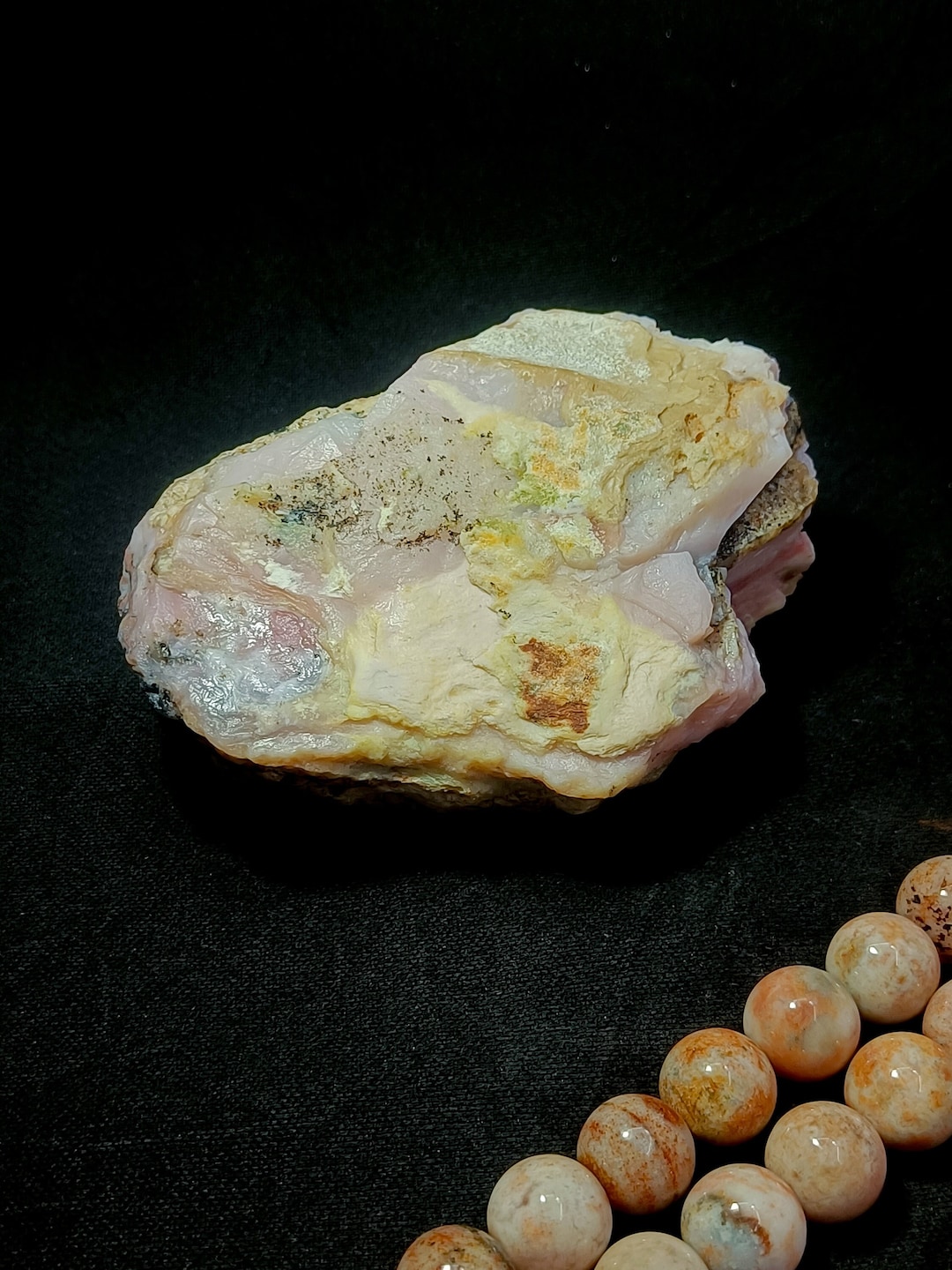 780 Gms Pink Opal Chunk for Positive Vibrations, Extra Large Pink Opal Rough Gemstone, Large ...
