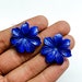AAA Lapis Lazuli Carved Flower Shape Gemstone Natural Lapis - Etsy