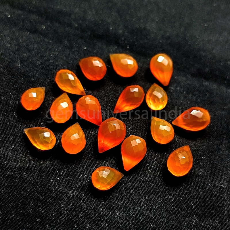 Tear Drop Carving Crystal - Etsy