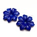 AAA Lapis Lazuli Carved Flower Shape Gemstone Natural Lapis - Etsy
