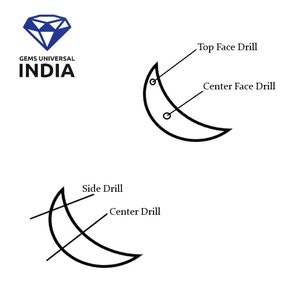 AAA+ Amethyst Moon Shape Briolettes, Purple Amethyst Faceted Gemstone ...