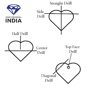 Purple Amethyst Faceted Heart Shape Briolettes, Natural Amethyst Heart ...