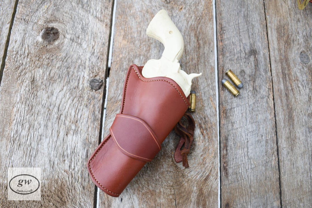 The Duke Leather Holster, Western Holster, Fast Draw Holster, Lined - Etsy