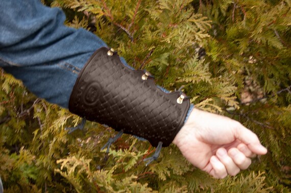 Leather Arm Guard Archery Arm Guard for Traditional Archery - Etsy