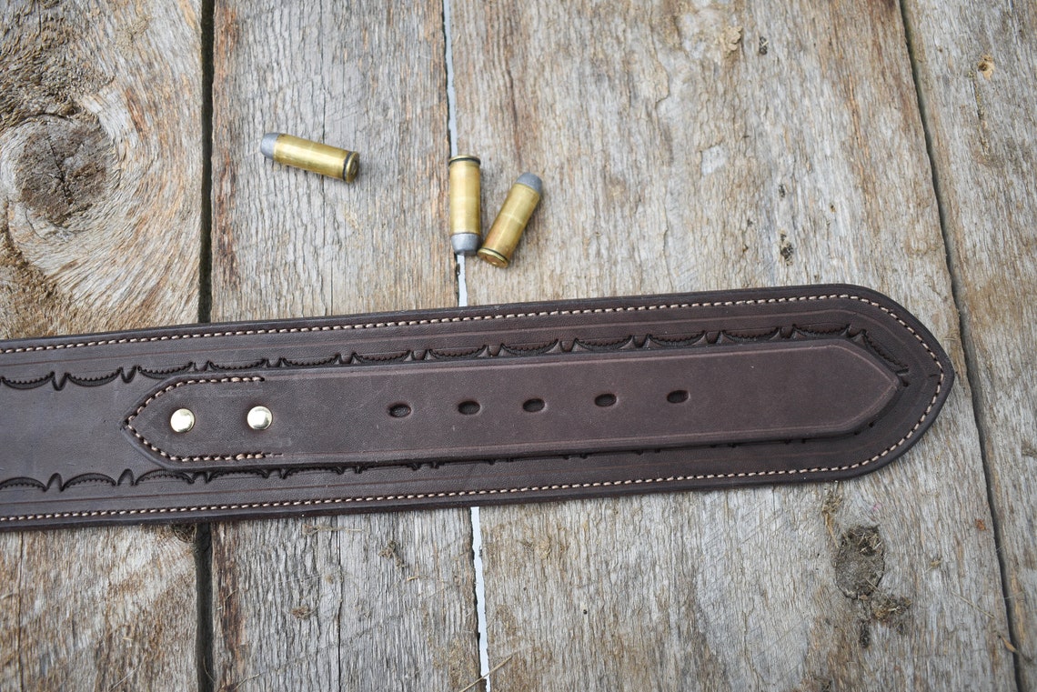 The Rogers Hill Ransacker Leather Cartridge Belt Western - Etsy